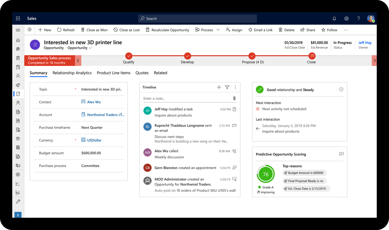 Microsoft Dynamics 365 - Müşteri Deneyimi - TrioWorx Business Solutions Microsoft Dynamics 365 - Müşteri Deneyimi - TrioWorx Business Solutions